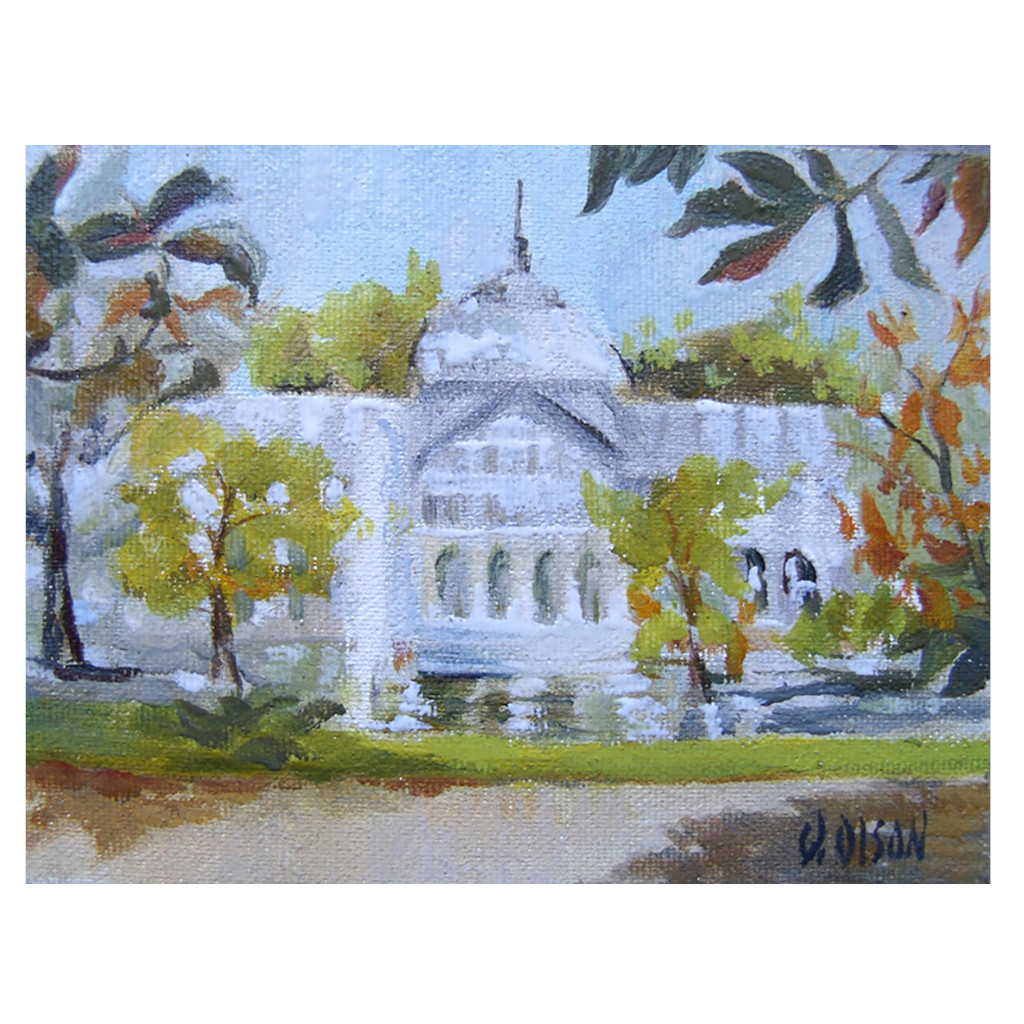 Palacio de Cristal 2019 – Victoria Olson Art – Watercolor, Egg Tempera ...