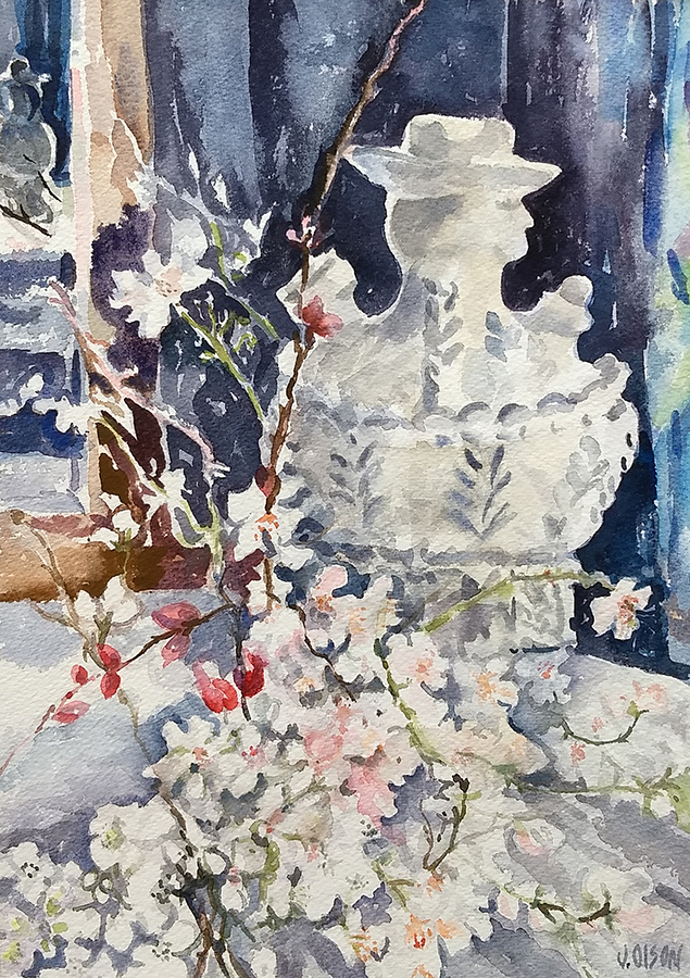 Happy Valentine’s Day 2021 – Victoria Olson Art – Watercolor, Egg ...