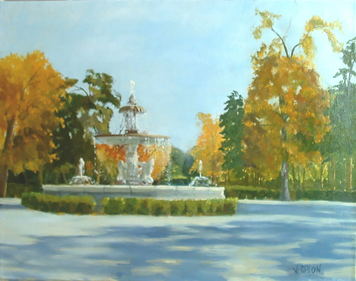 Fuente de la Alcachofa 2008 – Victoria Olson Art – Watercolor, Egg ...