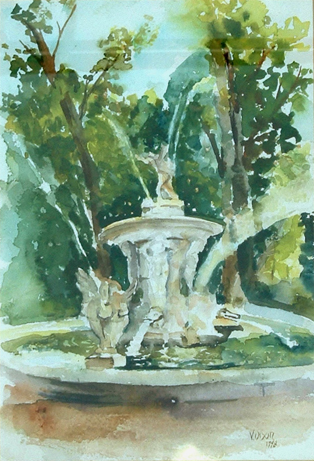 Fuente de Narciso, Parque del Principe Aranjuez, Spain 1998 – Victoria ...