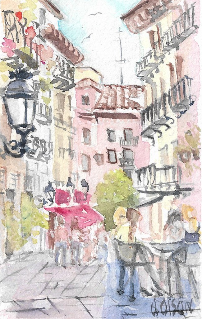 Gomez de Mora November 11th 2025 – Victoria Olson Art – Watercolor, Egg ...